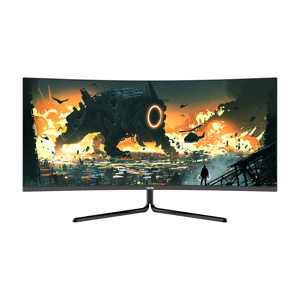 Viotek GNV34DBE 34" 21:9 Ultrawide QHD 144Hz Curved VA Monitor with ...