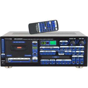 VocoPro CDG-6000RV 250W Professional CD/CD+G/Cassette Mixing Amplifier