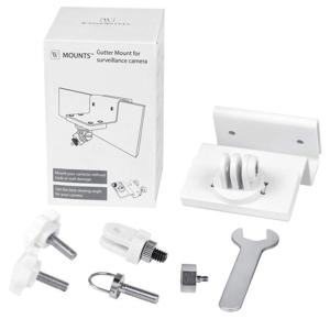 Wasserstein Gutter Mount for Ring Spotlight Cam Battery, Screw Adapter ...