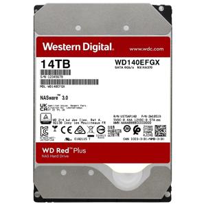 USED WD Red Plus 14TB 5400rpm SATA 3.5" Internal NAS Hard Drive