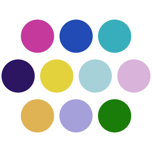 Westcott Creative Color Gel Pack for Optical Spot by Lindsay Adler, 10 ...