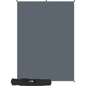 Westcott 5 x 7' Neutral Gray X-Drop Backdrop Kit, with X-Drop Stand and ...