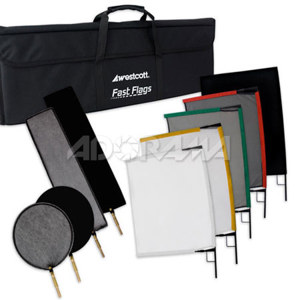 Westcott 1956 Fast Flags Plus 24x36in Kit, Frames, Dots 1956