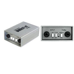 Whirlwind DIRECT-JT Single Channel Passive Direct Box with Jensen ...