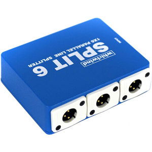 Whirlwind SPLIT6 1x6 Line Level Parallel Splitter SPLIT 6 - Adorama