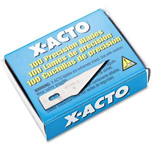 X-acto #2 Single Edge Razor Blade, 100 Pack - Adorama