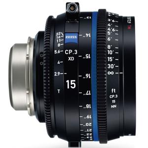 Zeiss CP.3 XD 15mm T2.9 Compact Prime Cine Lens for PL Mount, Meter ...