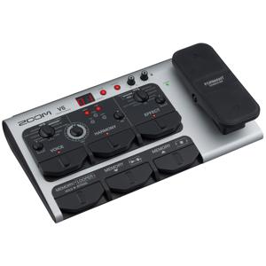 Zoom V6 Vocal Multi-Effects Processor, SGV-6 Shotgun Mic & AD-16 AC Adapter