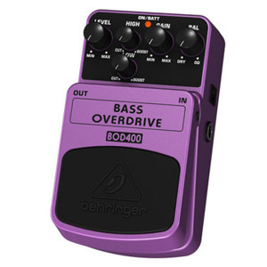 Behringer Bass Overdrive Stompbox Effects Pedal - Adorama