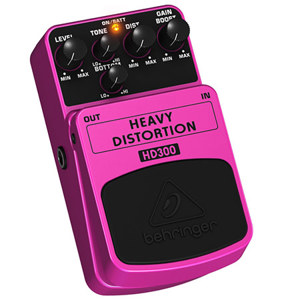 Behringer Heavy Distortion HD300 Distortion Effects Pedal HD300