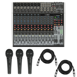 Behringer XENYX X2222USB Premium 22-Input 2/2-Bus Mixer With Accessory ...