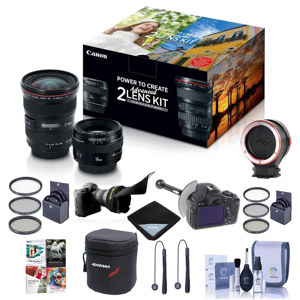 Canon Advanced 2 Lens Kit Lens with Pro Accessory Bundle - Adorama