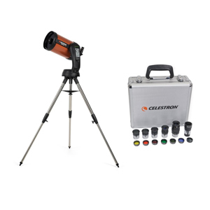 Celestron NexStar 8 SE Computerized Telescope with Deluxe Accessory Kit ...