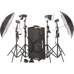 Cool-Lux LK2246 Mini-Cool AC Studio Light Kit 943595 - Adorama