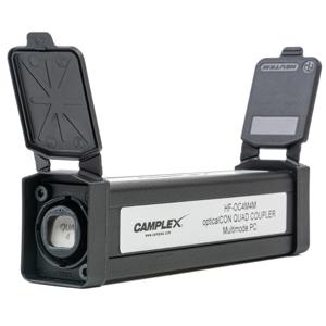 Camplex opticalCON QUAD to QUAD UPC Multimode In-Line Coupler HF-OC4M4M