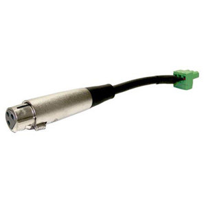 Comprehensive 6" XLR Female to 3 pin Phoenix Connector - Adorama