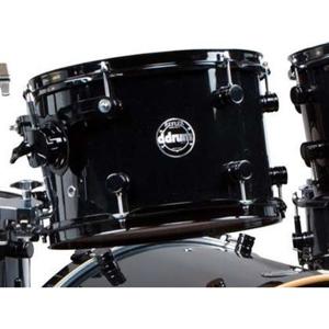 Ddrum Reflex Series 7x8" Rack Tom Drum with Arm, Black/Black RF TT 7X8 BB