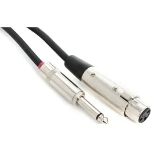 Ddrum 15' XLR to 1/4" Cable for Acoustic Pro, DRT and Chrome Elite ...