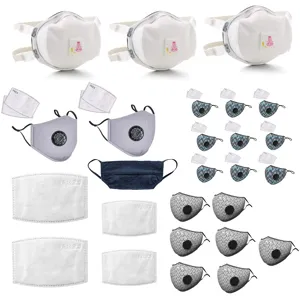 DiVal 3x 3M Particulate Respirator P100, w/Assorted 19x Masks & 30x ...