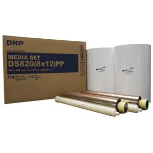 USED DNP Pure Premium Media for DS820A Printer, 8x12" 110 Prints Per ...
