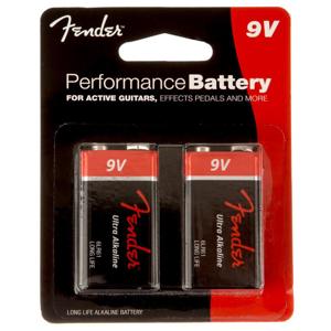 Fender 9V Alkaline Battery, 2-Pack 0997050002 - Adorama