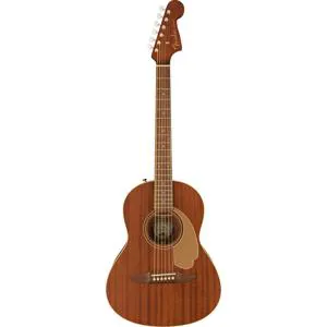 Fender Sonoran Mini Acoustic Guitar, Natural Mahogany
