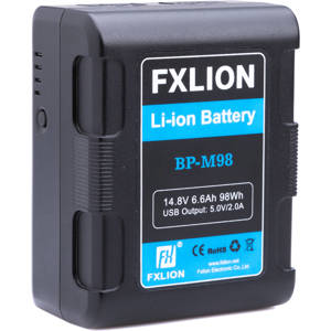 FX Lion BP-M98 14.8V 98Wh Square V-Mount Lithium-Ion Battery 1004396
