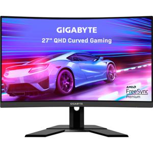Gigabyte G27QC A 27" 16:9 QHD 165Hz Curved VA Gaming Monitor w/Built-In ...