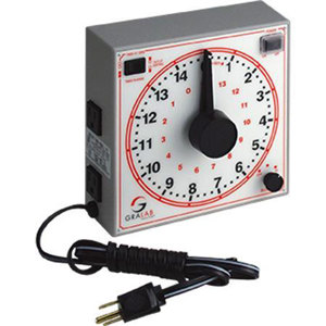 Gralab GrabLab 172 15-Minute Timer, 120V, 60Hz 7-172-160R - Adorama