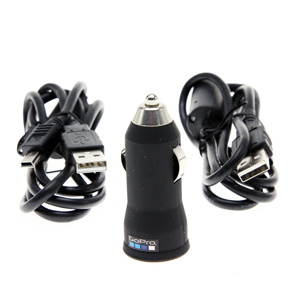 GoPro Auto Charger, USB 12V Car Charger, for All GoPro Cameras