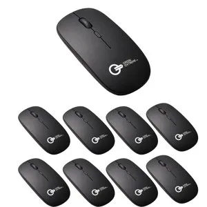 Green Extreme Wireless Ergonomic Mouse, 10-Pack Bluetooth 5.0 and 2.4G ...