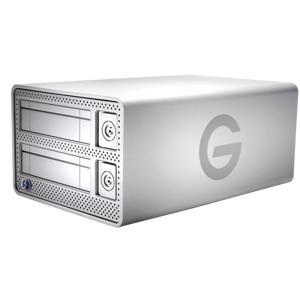 G-Technology G-DOCK ev Enclosure with Two bay Thunderbolt Storage Solution