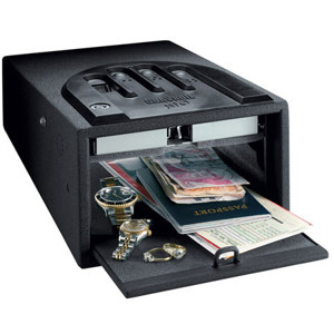 GunVault GVB1000, Biometric Mini Vault Pistol Safe, with Fingerprint ...