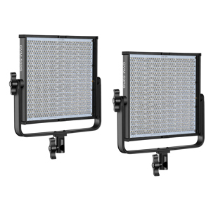 GVM 50RS 50W Bi-Color RGB Studio Soft LED Panel 2-Light Kit GVM-50RS2L