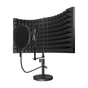 Hamilton Buhl On-Air! Podcast Kit with USB Omni Microphone, Round Mic ...