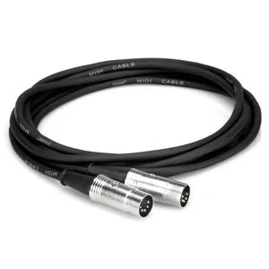 Hosa Technology Pro MIDI Cable, Serviceable 5-Pin DIN to Same, 10' MID-510