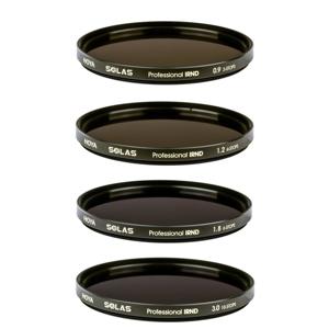 Hoya SOLAS IRND 67mm Infrared Neutral Density Filter Kit 0.9 / 1.2 / 1. ...