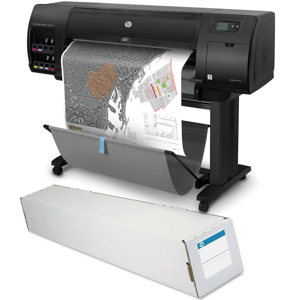 HP DesignJet Z6810 Large Format Photo Production Printer, 42" Inkjet ...