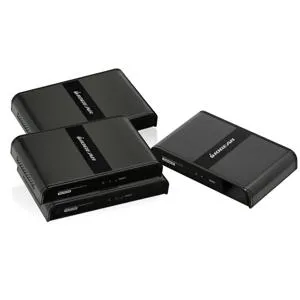 IOGEAR HDMI Over Powerline Pro Transmitter and Receiver, 2 Additional ...