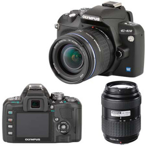 Olympus Evolt E-410 10.0 Megapixel Digital SLR Camera, 2.5 ...