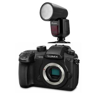 Panasonic Lumix DC-GH5 Mirrorless Body W/ FP Zoom Li-on X R2 TTL Round ...