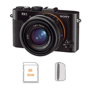 Sony Cyber-shot DSC-RX1 Camera with Accessory Bundle DSC-RX1/B KA