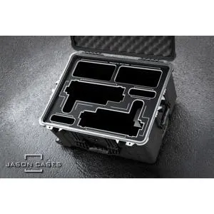 Jason Cases Wheeled Hard Case with Foam for 2x Panasonic AW-RP150 ...