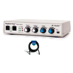 Jk Audio Broadcast Host Analog Desktop Digital Hybrid With 15' 8mm XLR ...