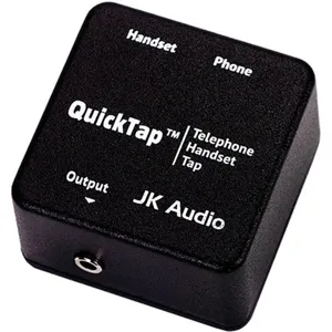 Jk Audio QuickTap Telephone Handset Audio Interface QT