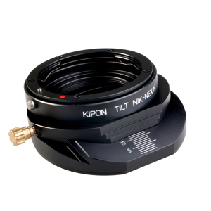 Kipon Tilt Lens Mount Adapter from Nikon F to Sony Nex Body - Adorama