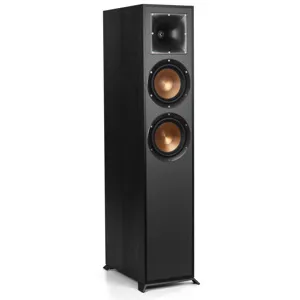 Klipsch Reference R-620F Floorstanding Speaker, Black Textured Wood ...