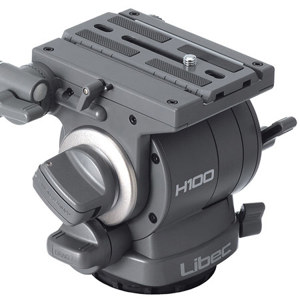 Libec H100 Video Fluid Head with PH-7 Pan Arm Handle & Camera Plate ...
