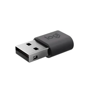 Logitech Logi USB-A to USB-C Adapter, Graphite 956-000168 - Adorama