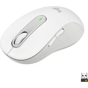 Logitech Signature M650 Wireless Mouse, Large, Off-White 910-006233